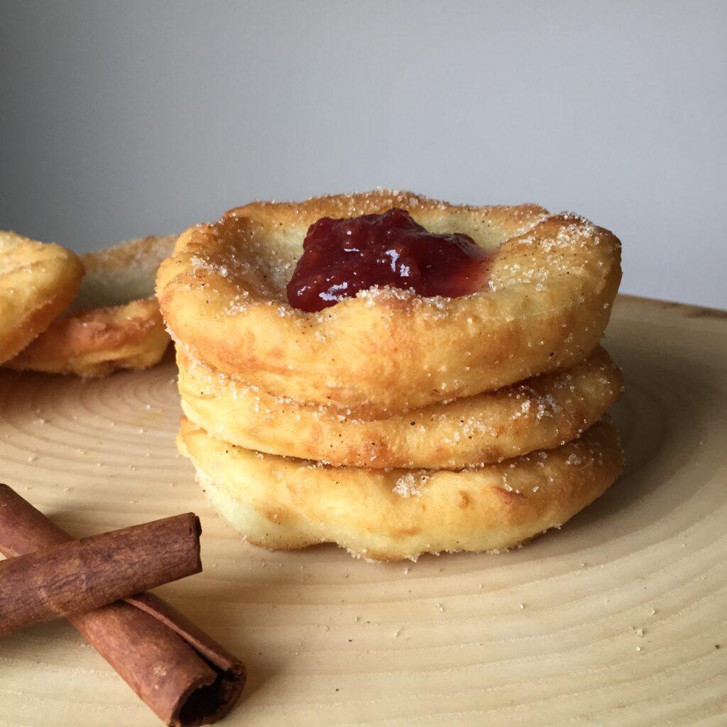Hungarian Fried Bread - Lángos - The Hungary Soul